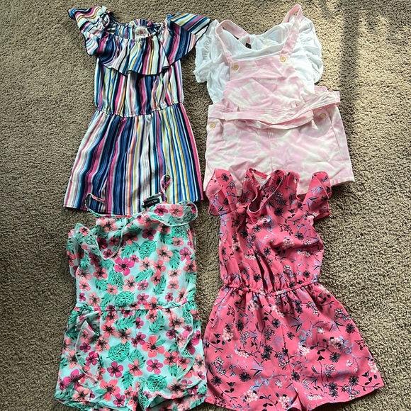 One Pieces | Cute Summer Girls One Piece Rompers | Poshmark